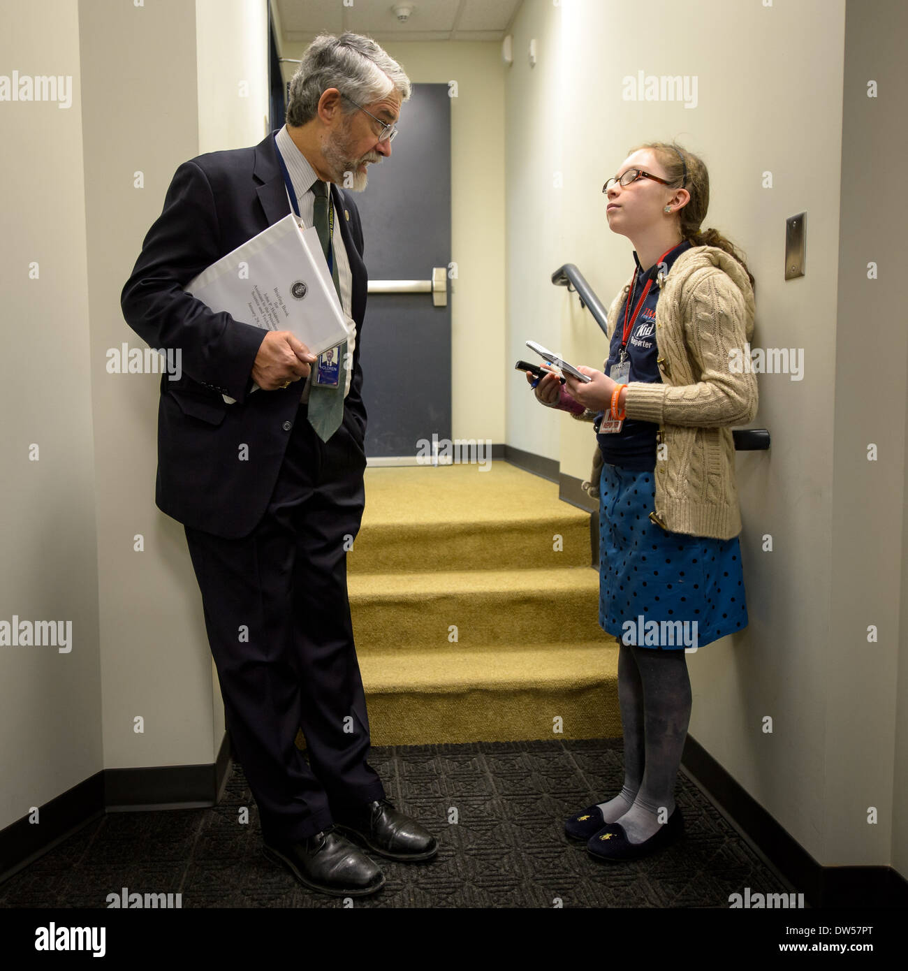 Dr. John Holdren delivers the State of STEM Address at the Eisenhower ...