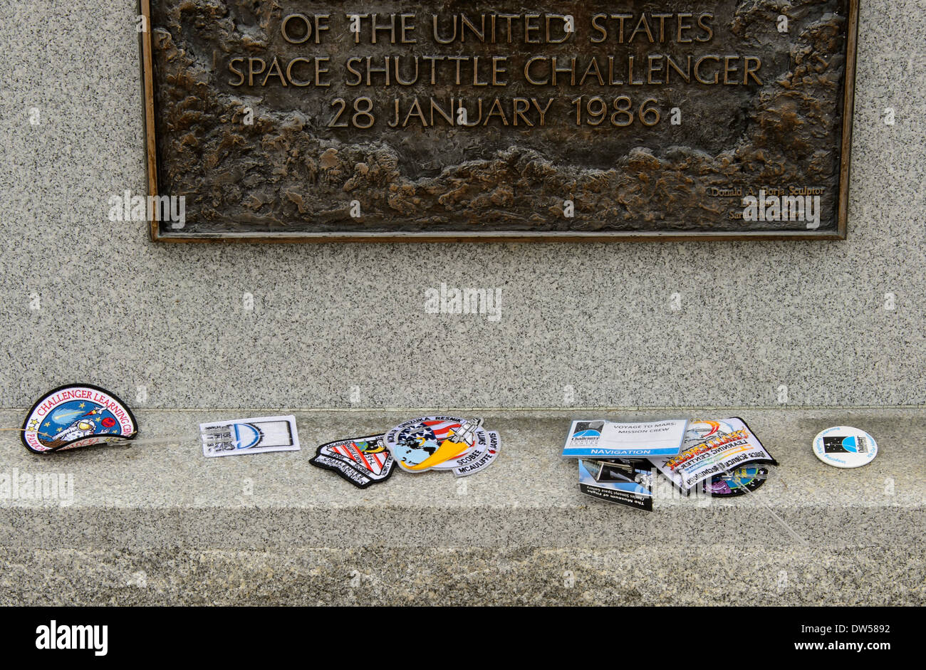 Challenger memorial arlington hi-res stock photography and images - Alamy