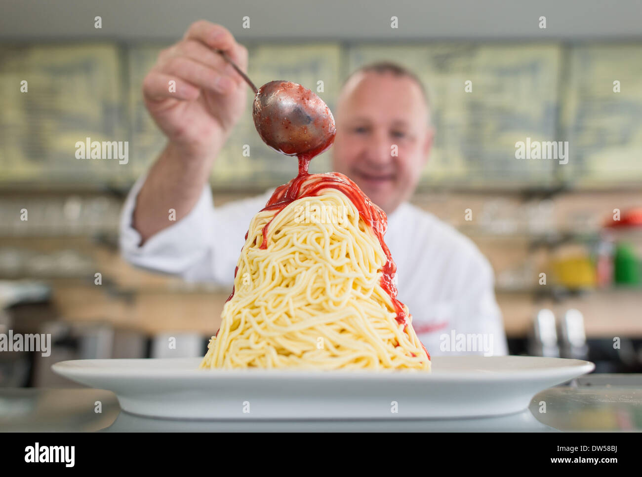 Spaghetti ice cream germany hi-res stock photography and images - Alamy