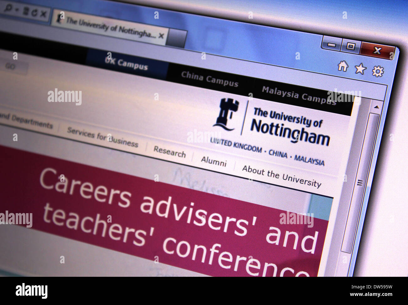 University of nottingham hi-res stock photography and images - Alamy