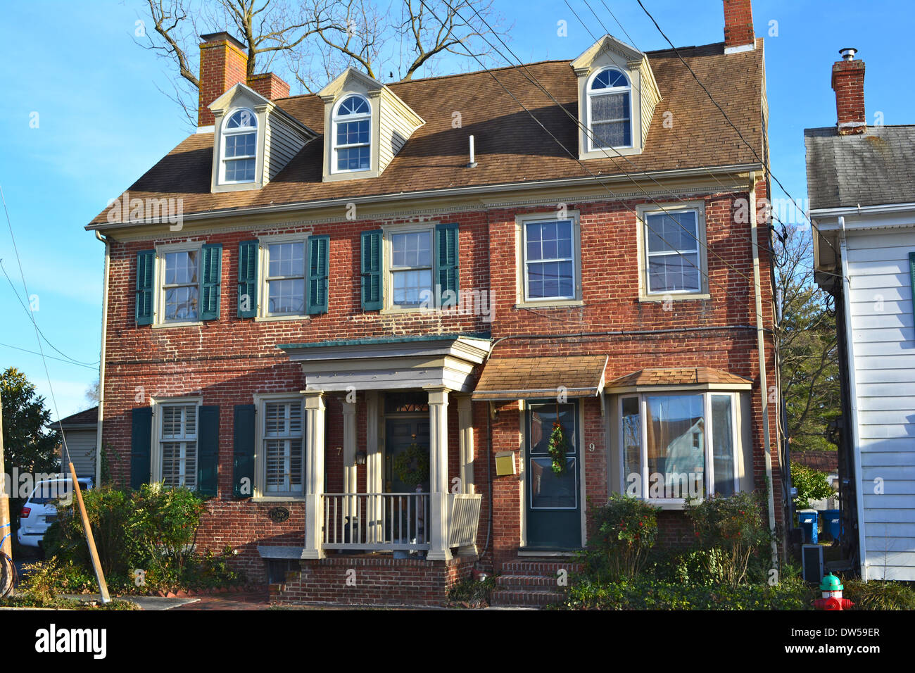 The house in Camden, Delaware, is located in the Camden Historic ...