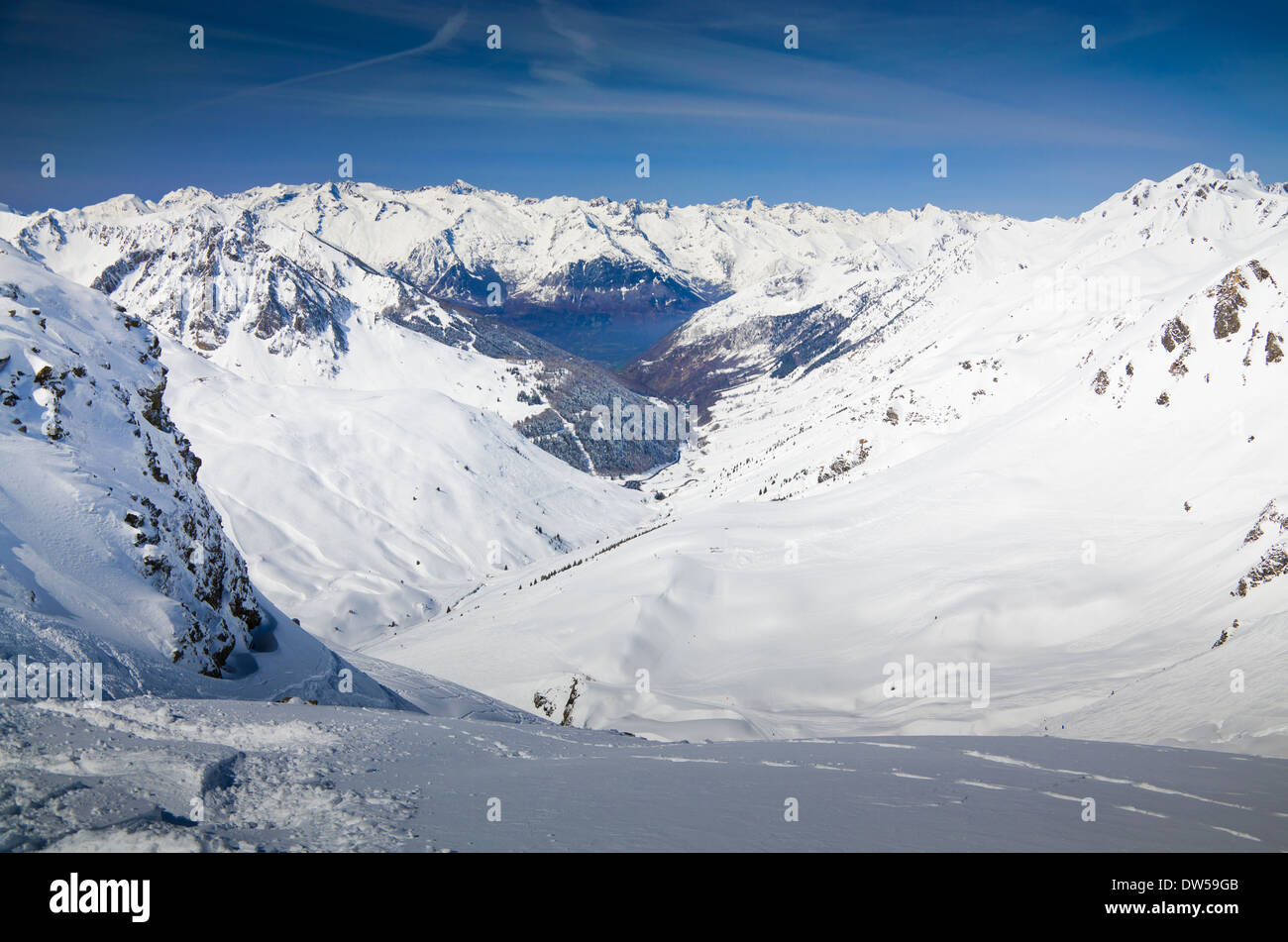 Deep snow in the pyrenees hi-res stock photography and images - Alamy