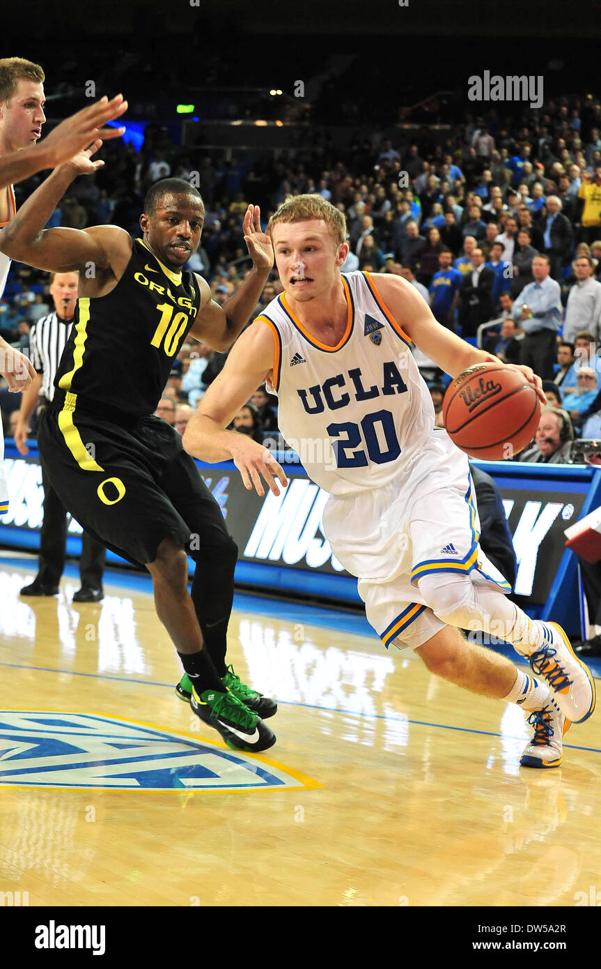Los Angeles, CA, USA. 27th Feb, 2014. UCLA Bruins guard Bryce Alford ...