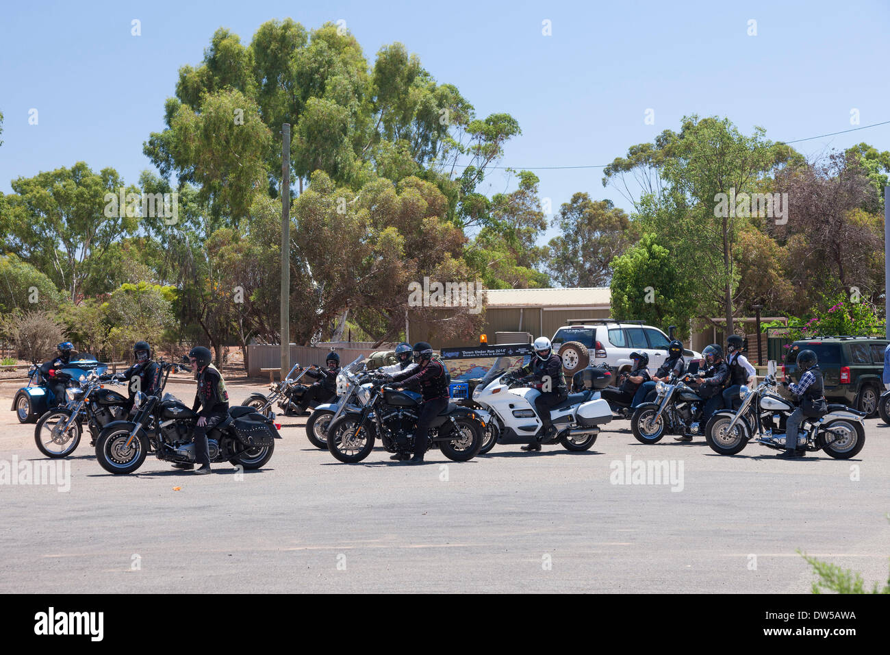 Australian motorcycle club hi-res stock photography and images - Alamy