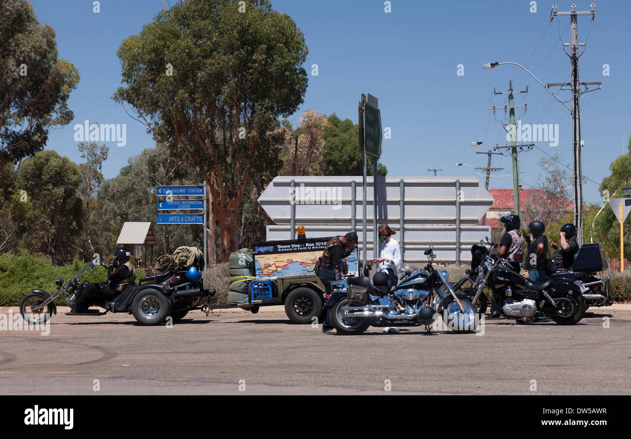 Australian motorcycle club hi-res stock photography and images - Alamy
