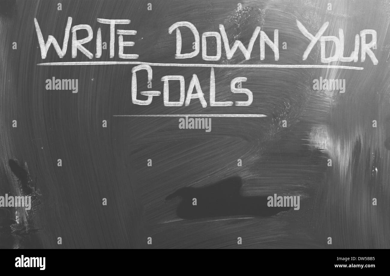 Setting goals Black and White Stock Photos & Images - Alamy