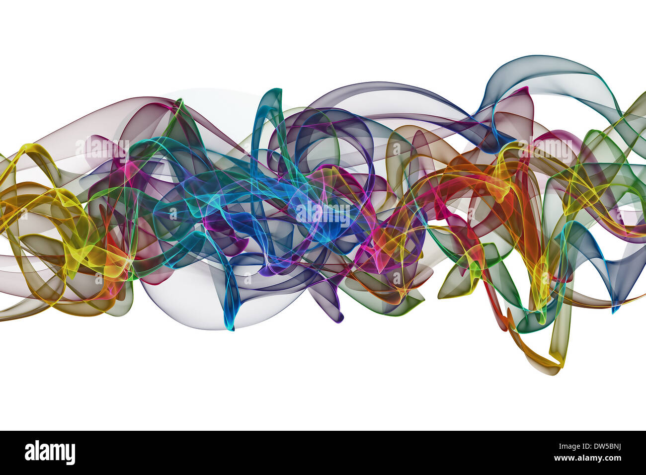 abstract colorful twisted waves Stock Photo - Alamy