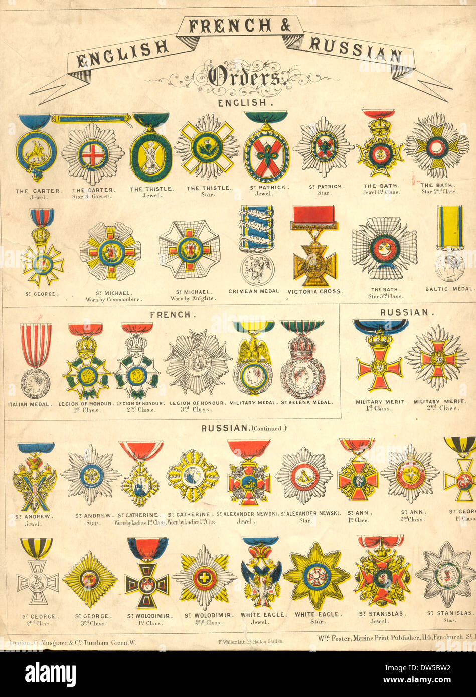 Medals and decorations hi-res stock photography and images - Alamy