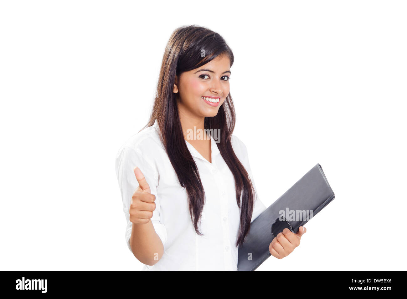 Indian receptionist Cut Out Stock Images & Pictures - Alamy