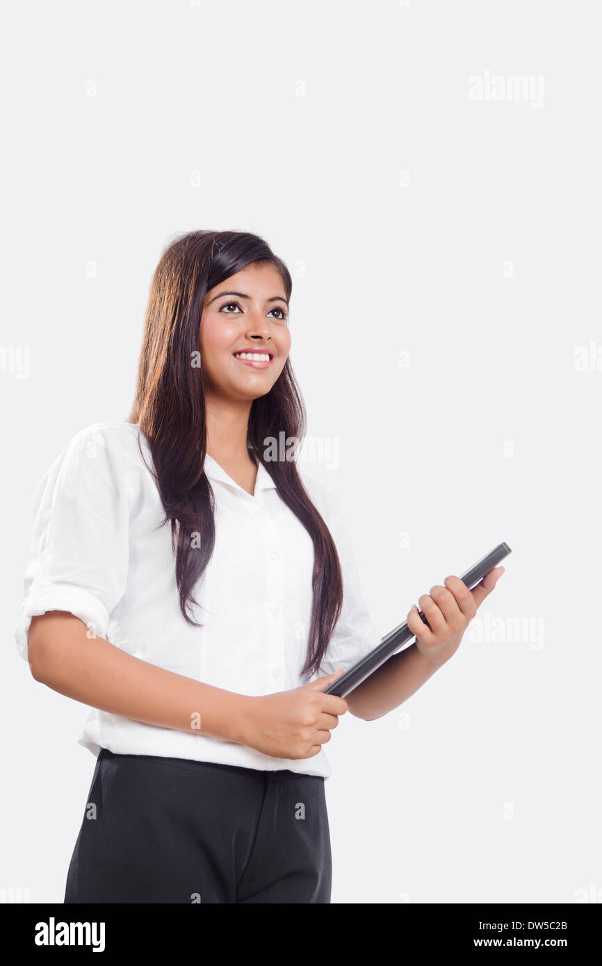 Receptionist girl hi-res stock photography and images - Alamy