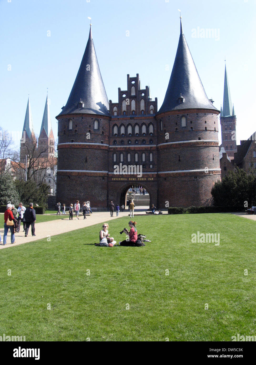 The Holsten Gate ("Holstein Tor") is a city gate that limits the Old ...