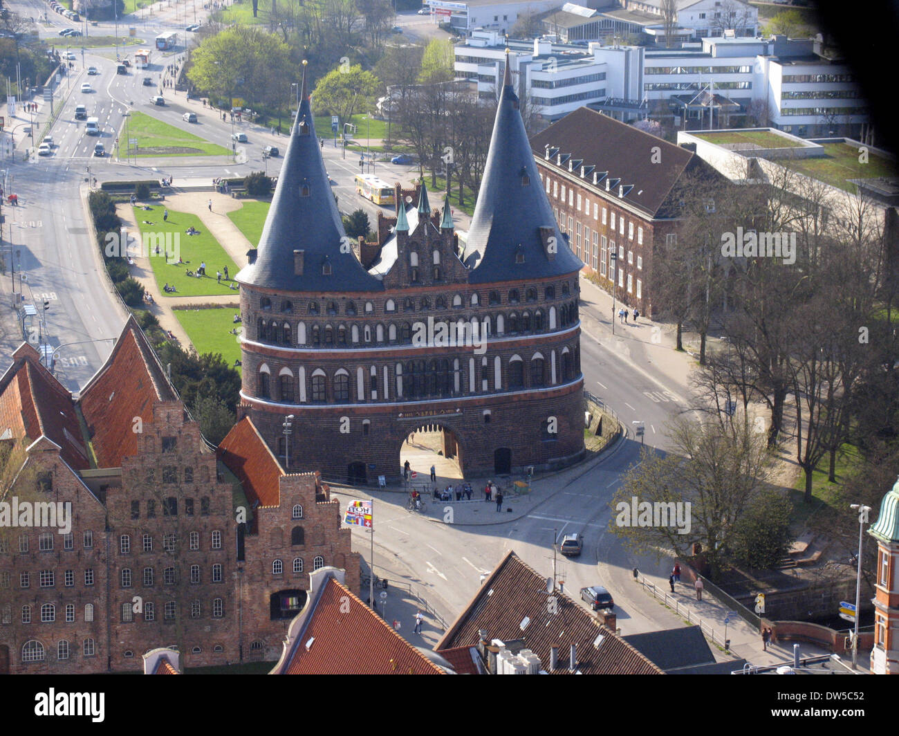 The Holsten Gate ("Holstein Tor") is a city gate that limits the Old ...