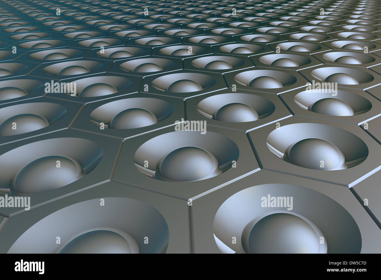 Abstract hexagonal and spherical shape pattern background Stock Photo - Alamy