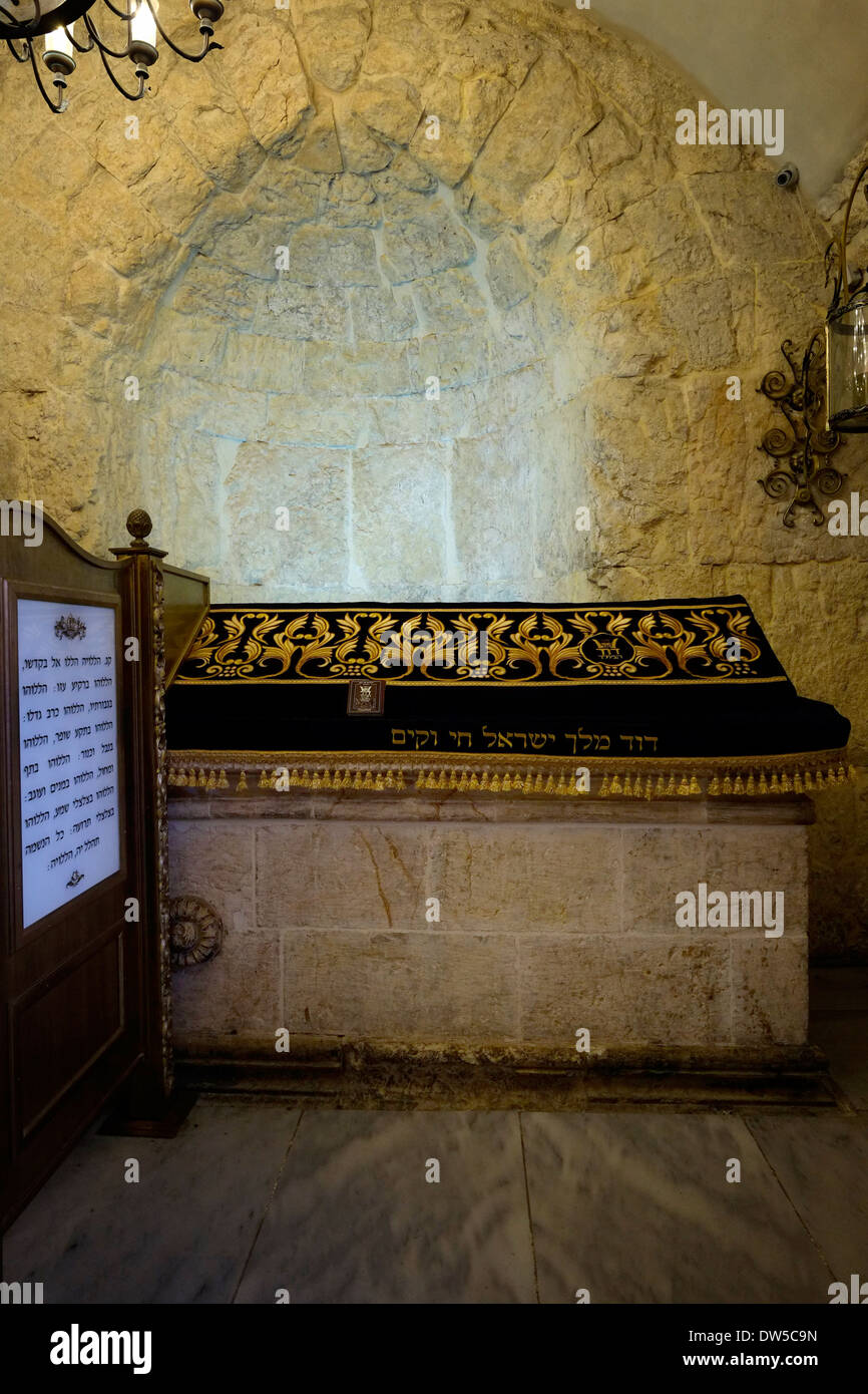 View of King David Tomb a site considered by some to be the burial ...