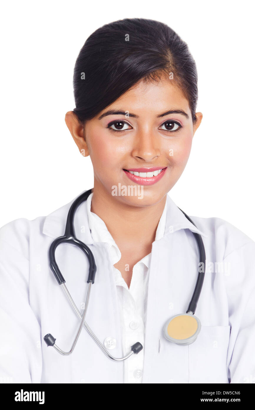 indian ladies Doctor Stock Photo - Alamy
