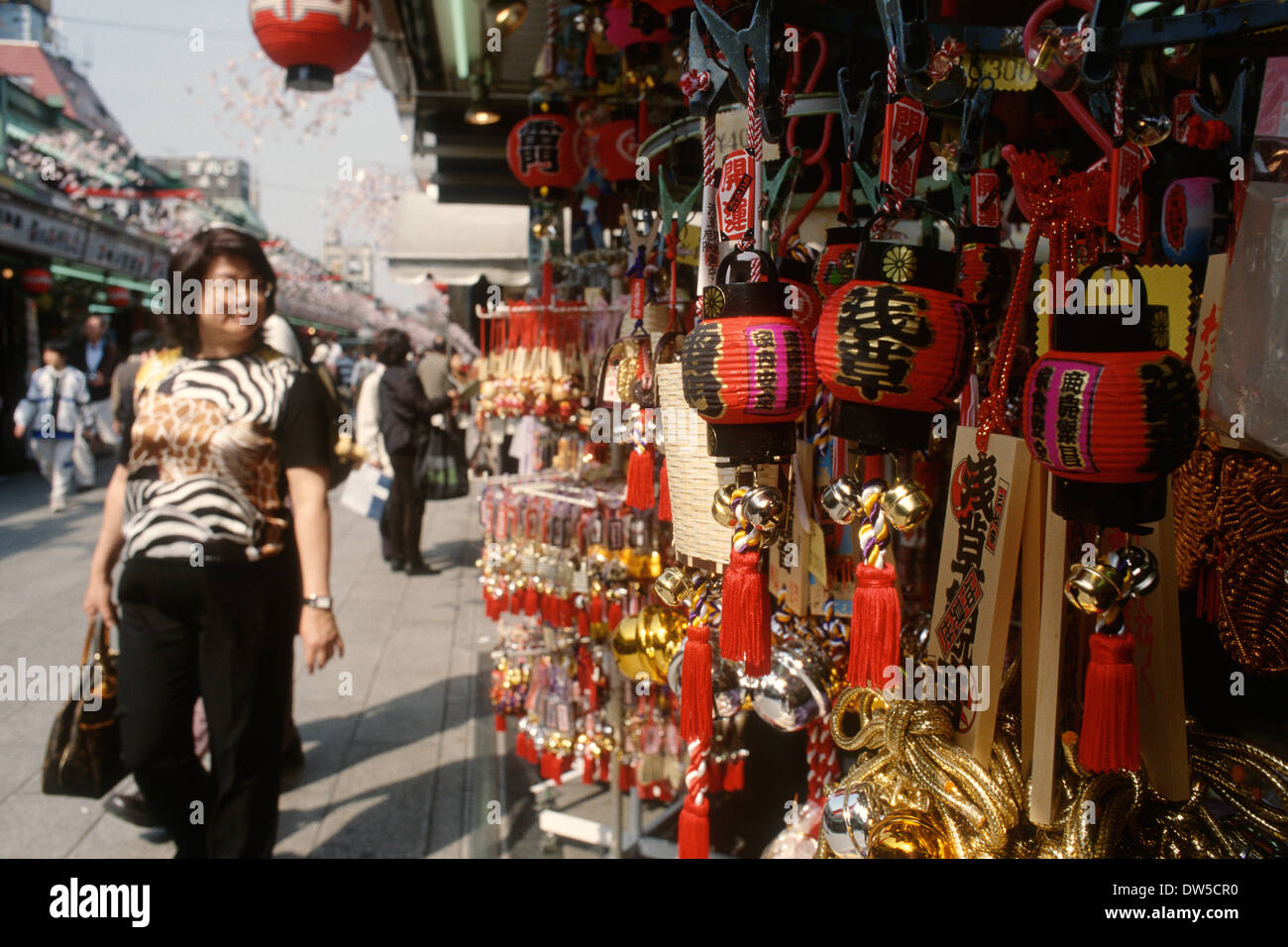 Inside the sensoji temple hi-res stock photography and images - Alamy