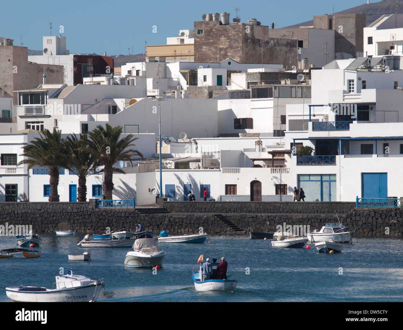 Arrecife,the capital of Lanzarote Stock Photo - Alamy