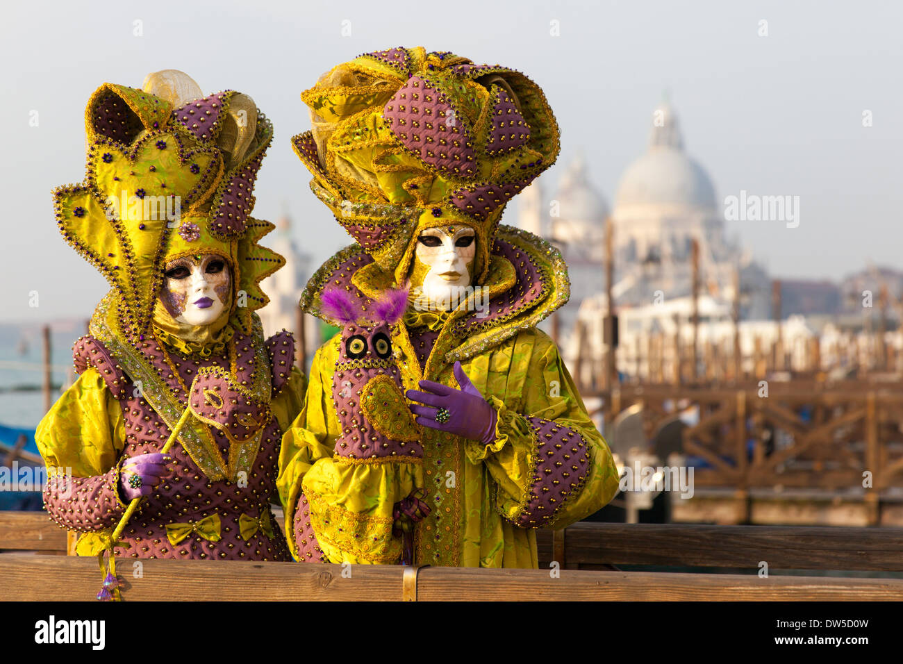 Mask costumes at the Venice Carnival 2014 Stock Photo - Alamy