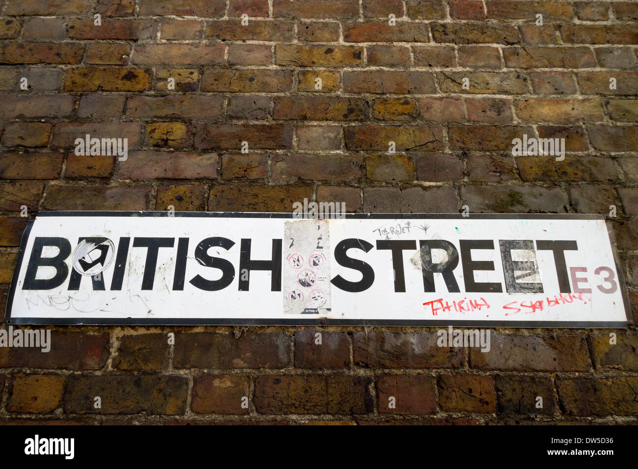 British Street in East London, UK Stock Photo - Alamy