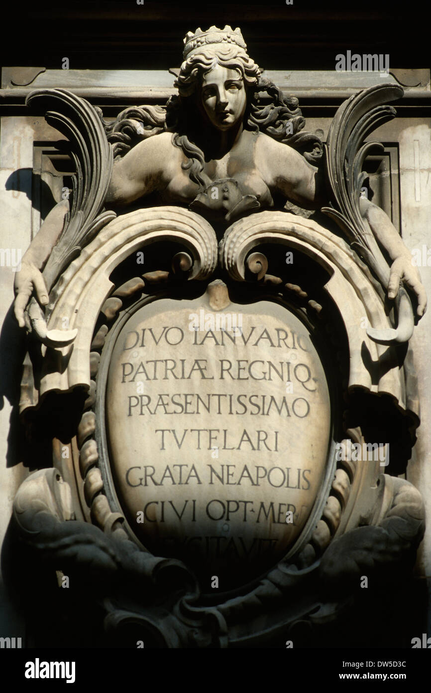 Guglia di san gennaro naples hi-res stock photography and images - Alamy