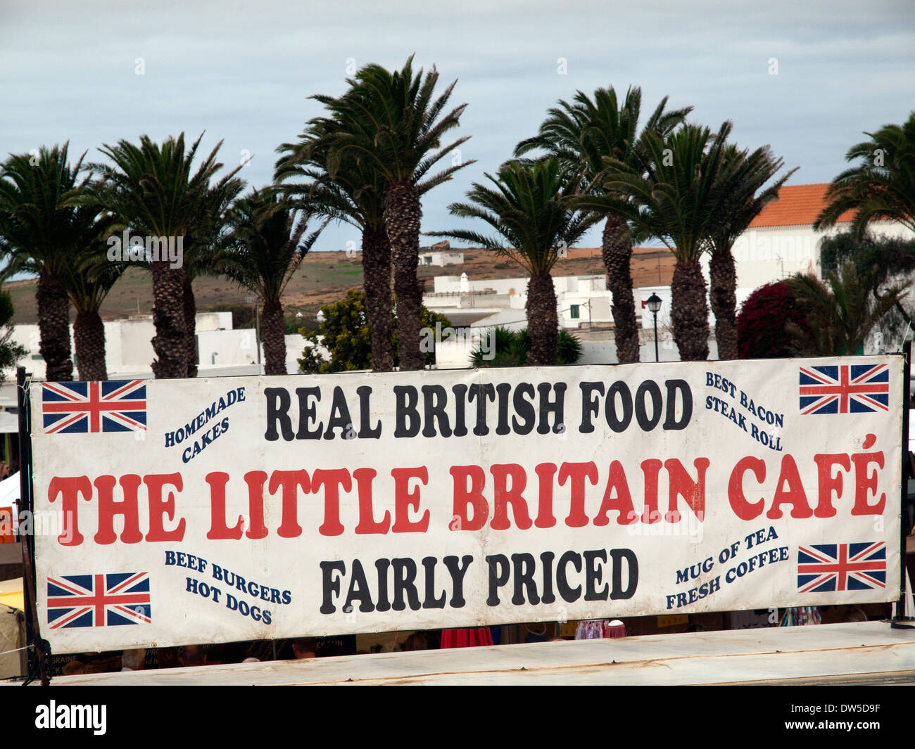 British food cafe spain hi-res stock photography and images - Alamy