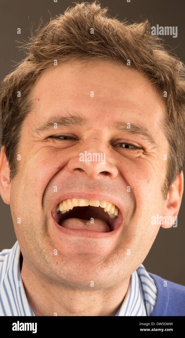 Laughing loudly hi-res stock photography and images - Alamy