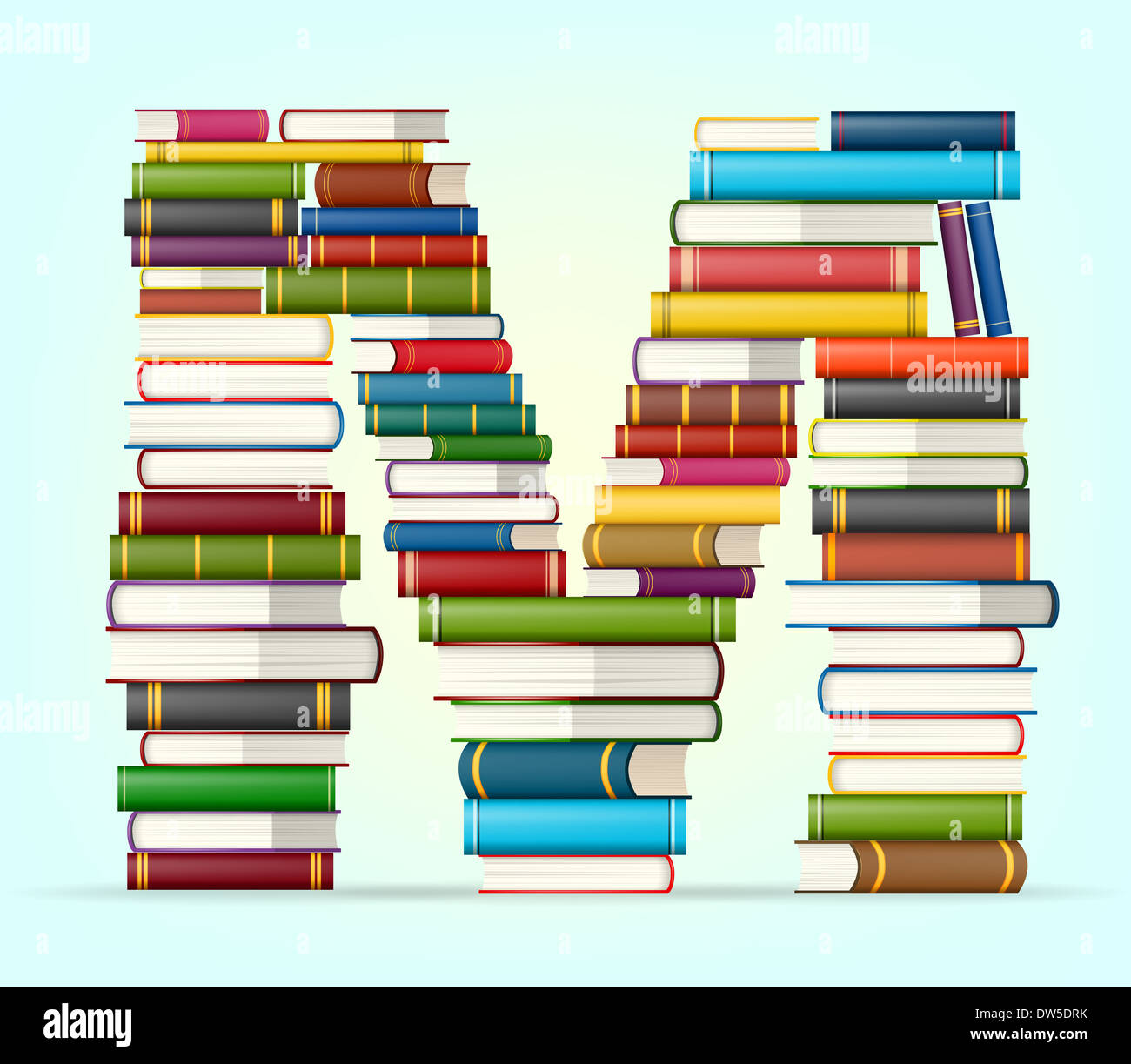 3d books stacks hi-res stock photography and images - Alamy