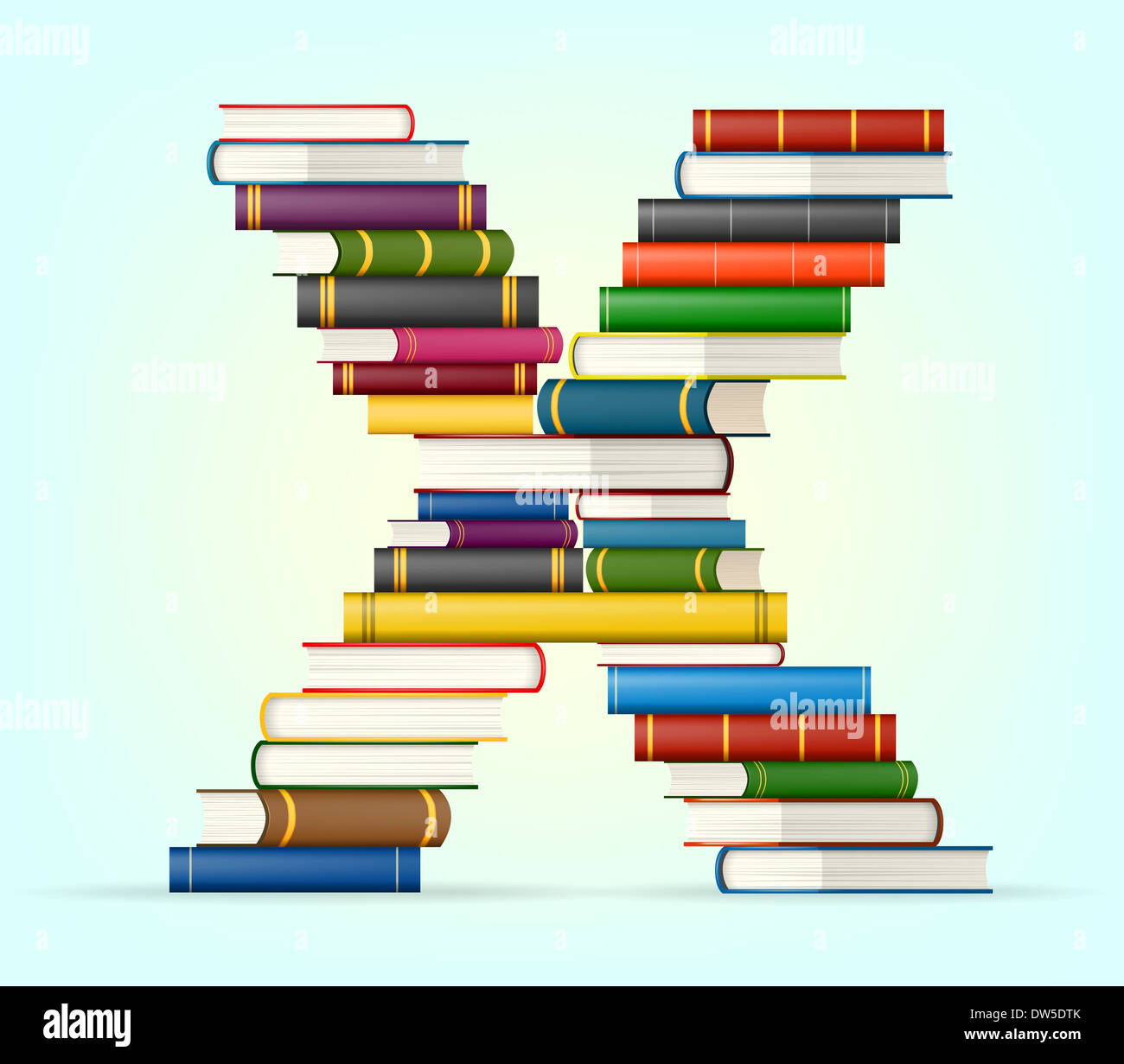 3d books stacks hi-res stock photography and images - Alamy