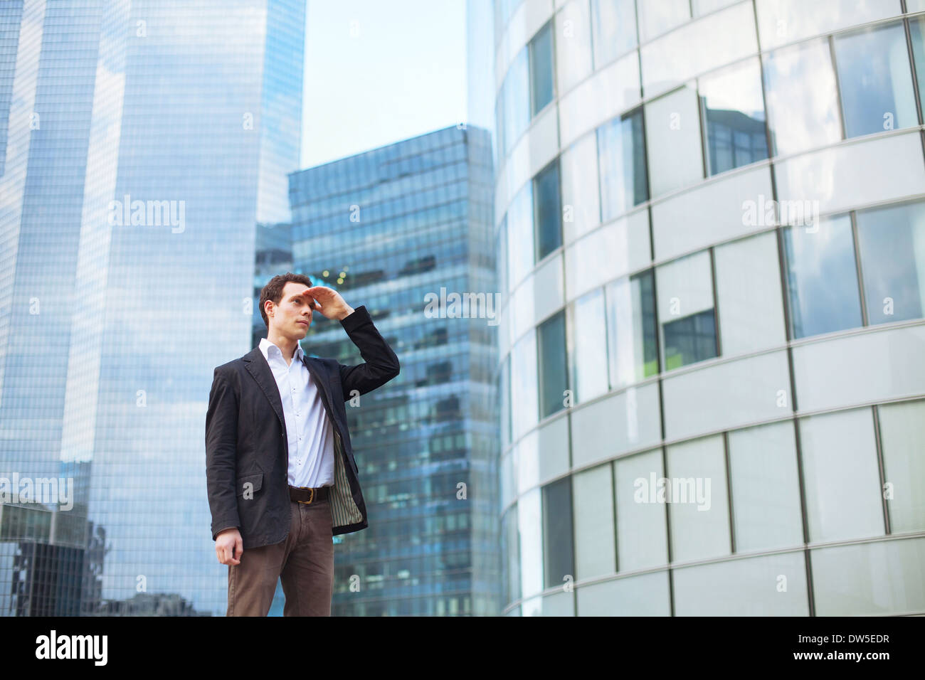 He looking forward hi-res stock photography and images - Alamy