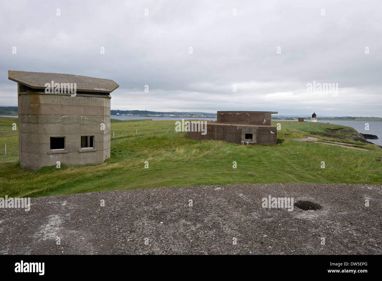 Concrete gun emplacement hi-res stock photography and images - Alamy
