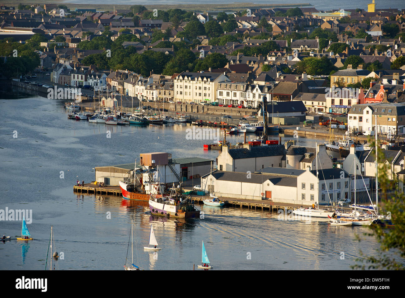 Stornoway, Stornoway, Isle of Lewis Stock Photo - Alamy