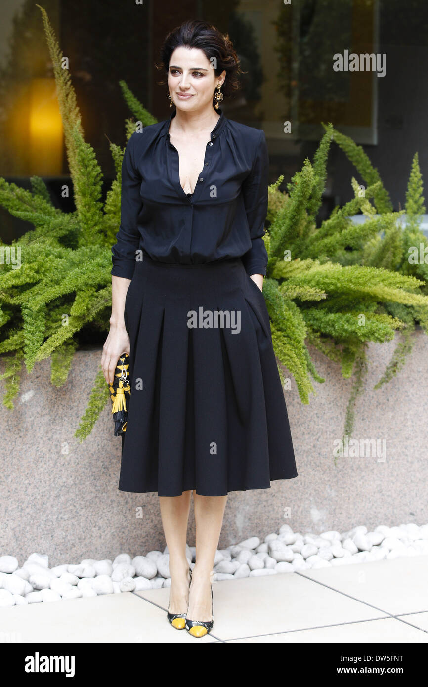 Rome, Italy. 27th Feb, 2014. actress Luisa Ranieri, attends ''Fasten ...
