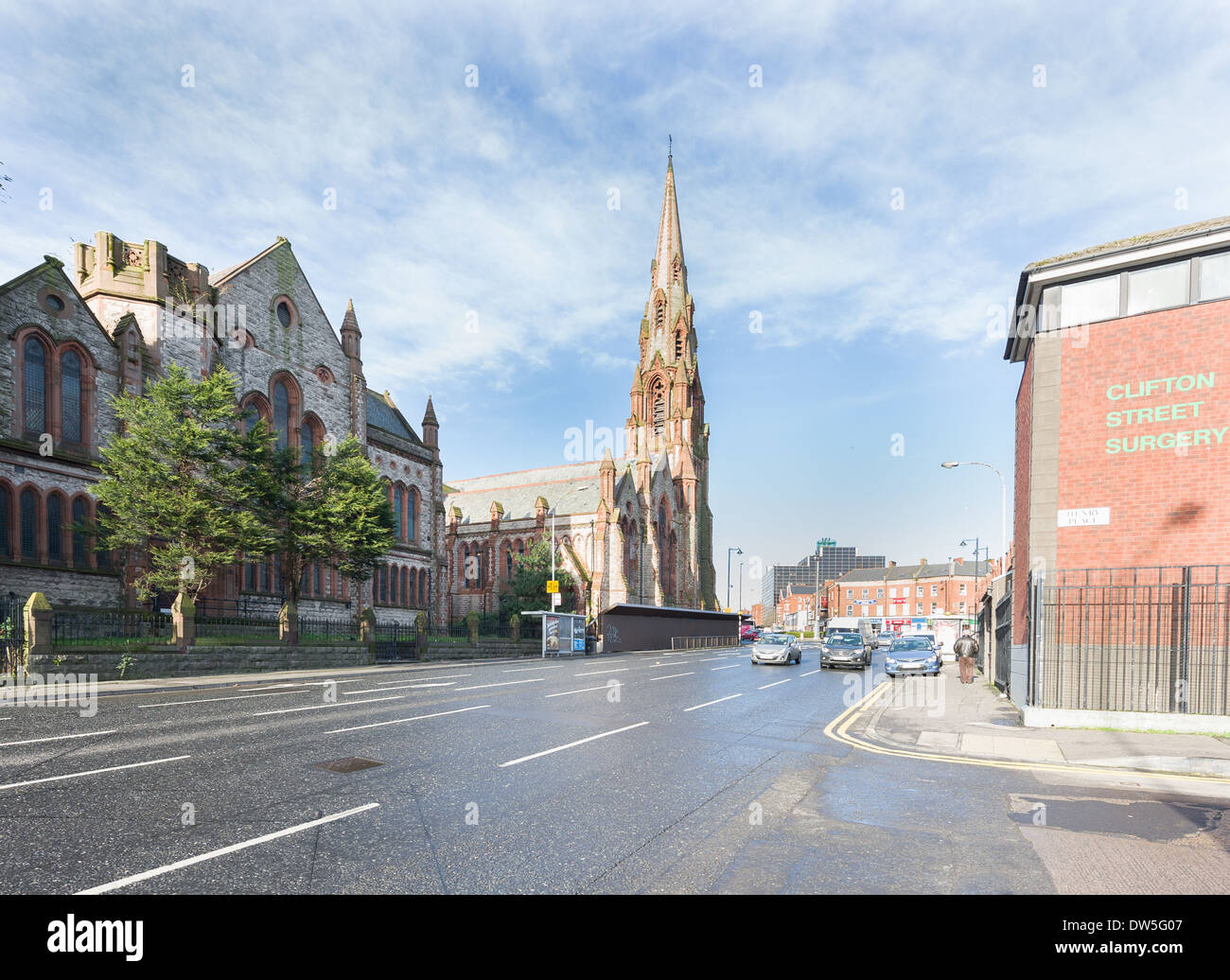Carlisle Circus Methodist Church. Designed in the Gothic Revival style ...