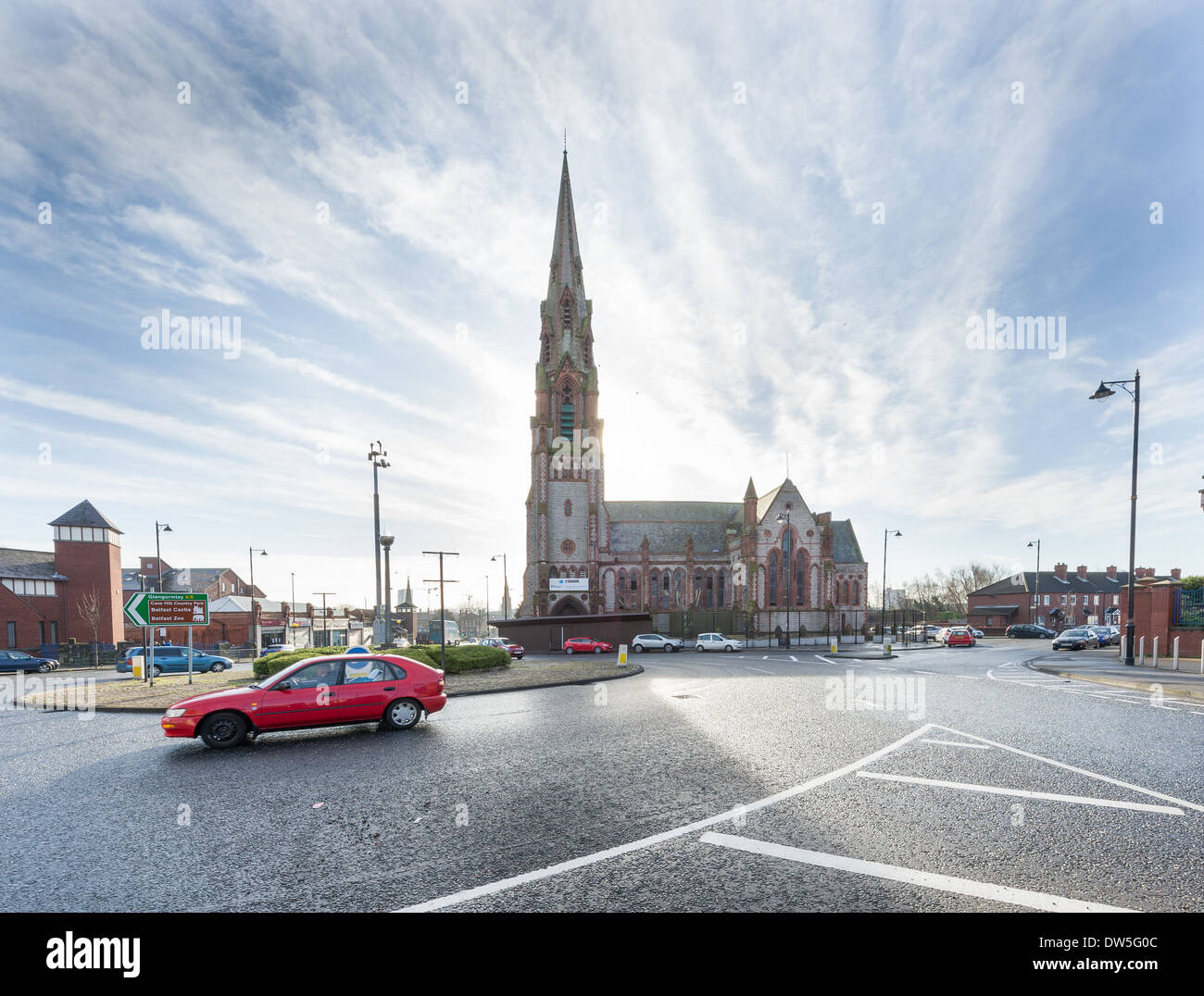 Carlisle Circus Methodist Church. Designed in the Gothic Revival style ...