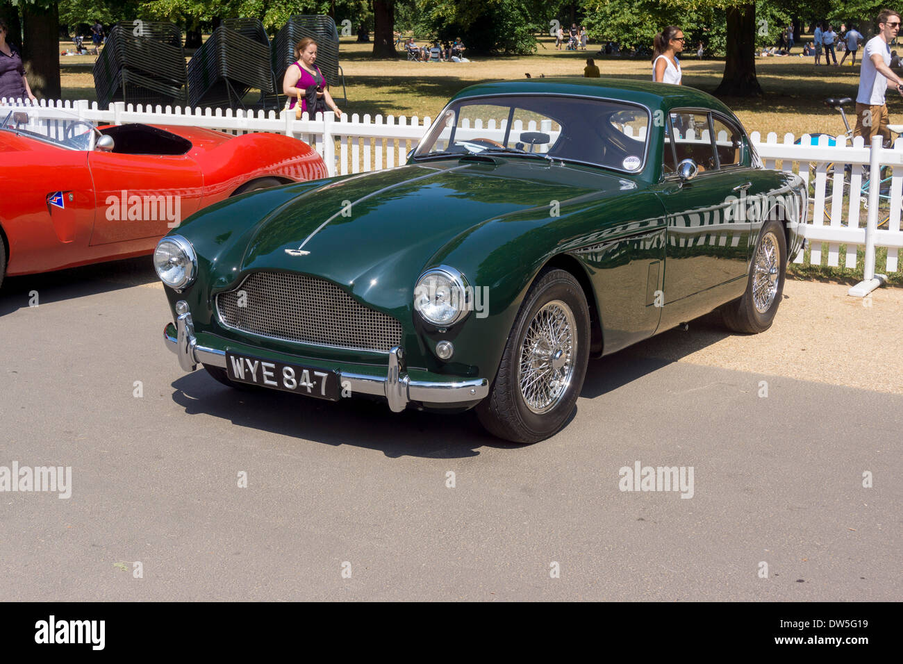 1957 aston martin db mkiii hi-res stock photography and images - Alamy