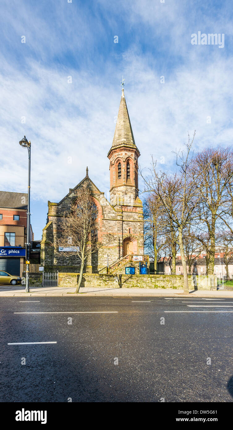 University Road Moravian Church was originally situated on Sandy Row in ...
