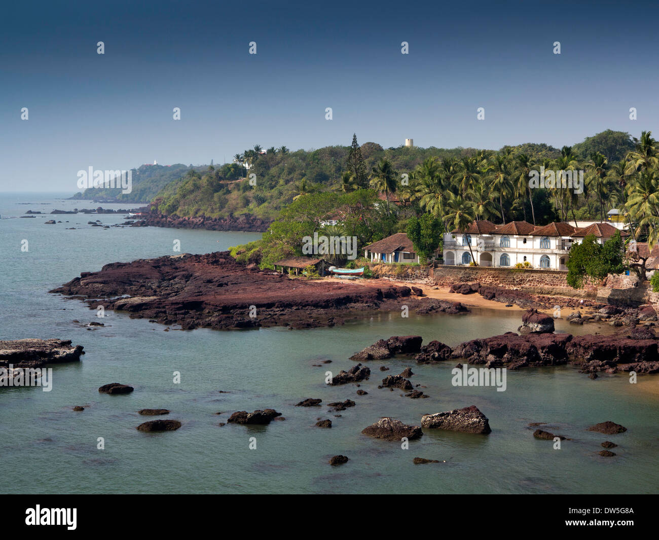 India, Goa, Panjim, Dona Paula historic old Portuguese era colonial ...