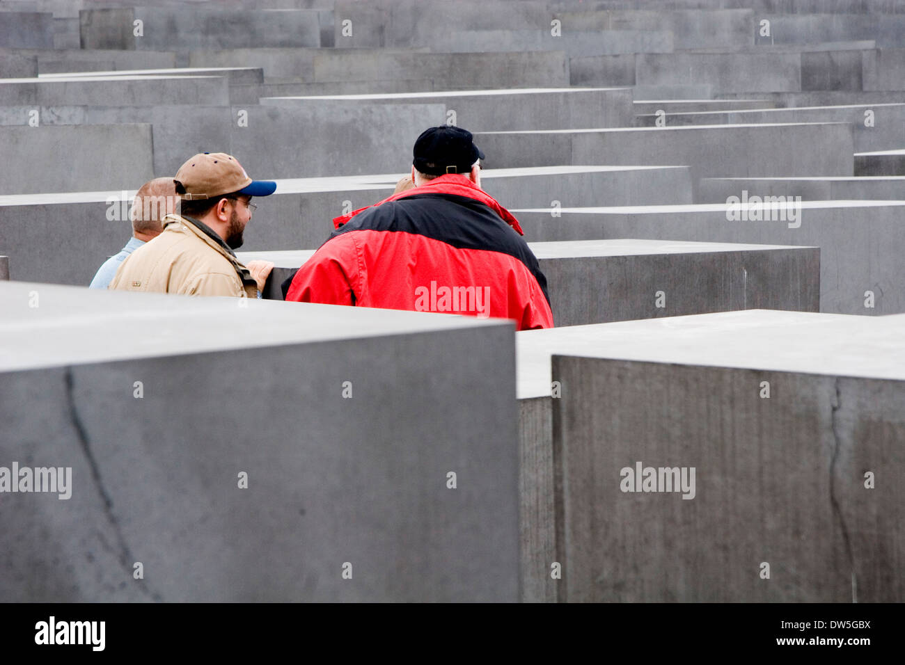 Jew Holocaust memorial in Berlin Stock Photo - Alamy