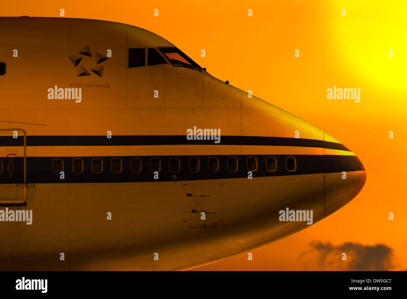 Boeing 747 foto hi-res stock photography and images - Alamy