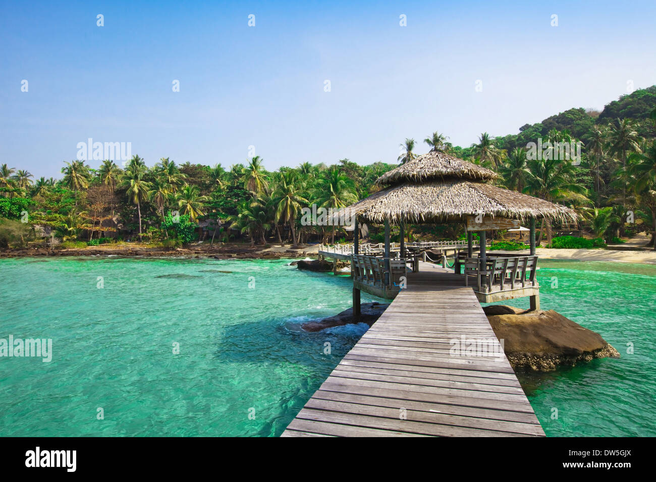 beautiful tropical beach Stock Photo - Alamy