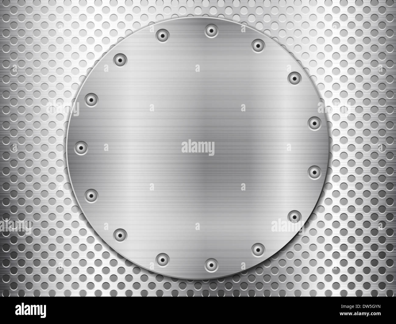 Pattern of metal texture background. Vector illustration Stock Photo ...