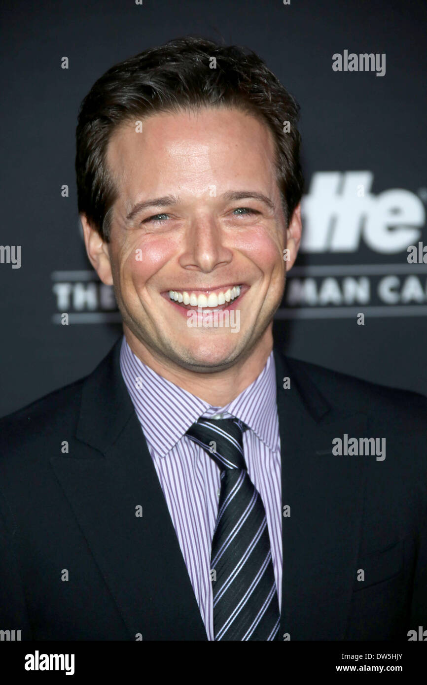 Los Angeles, California, USA. 27th February 2014. Actor Scott Wolf ...