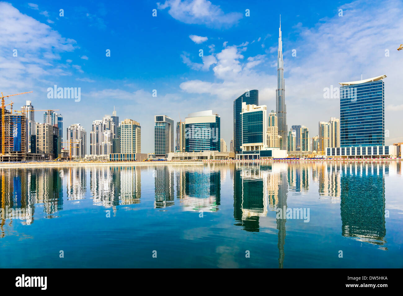 Dubai Skyline, UAE Stock Photo - Alamy