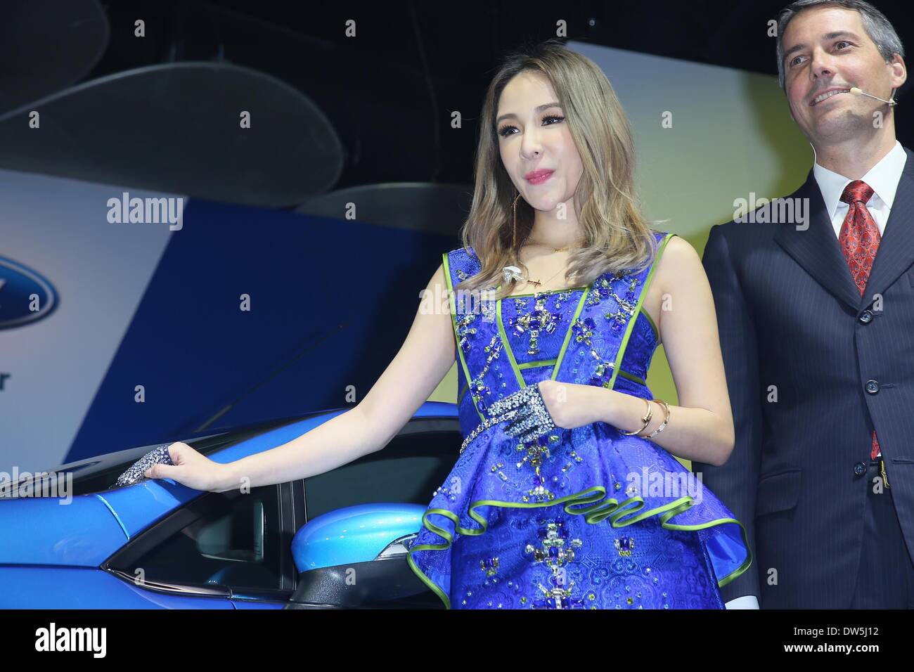 Taipei, Taiwan. 26th Feb, 2014. Singer Elva Hsiao attends commercial ...