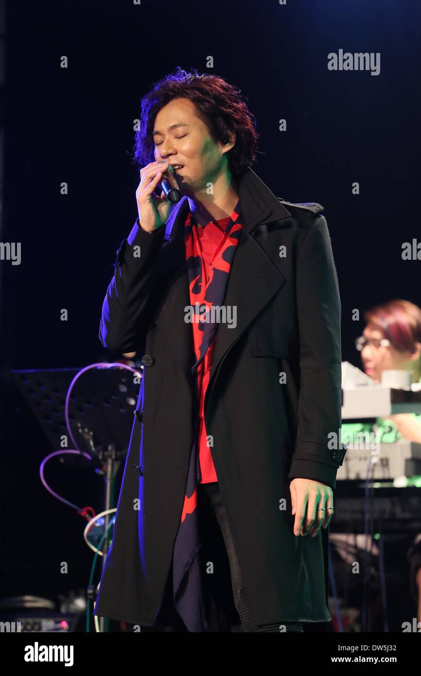 Singer Roger holds concert in Taipei, Taiwan on Thursday February 27 ...