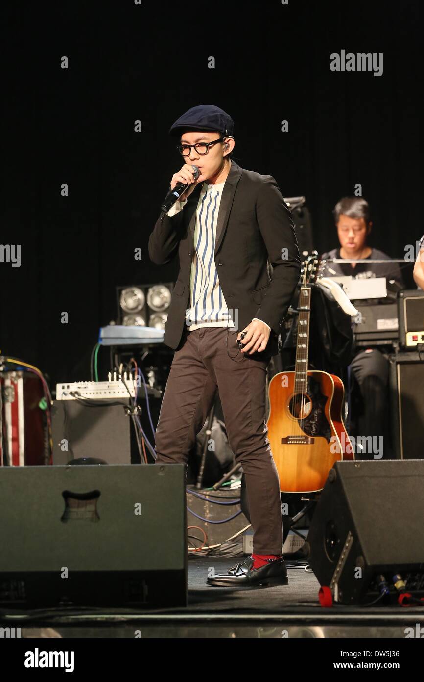 Singer Roger holds concert in Taipei, Taiwan on Thursday February 27 ...