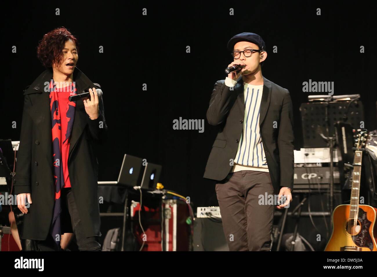 Singer Roger holds concert in Taipei, Taiwan on Thursday February 27 ...