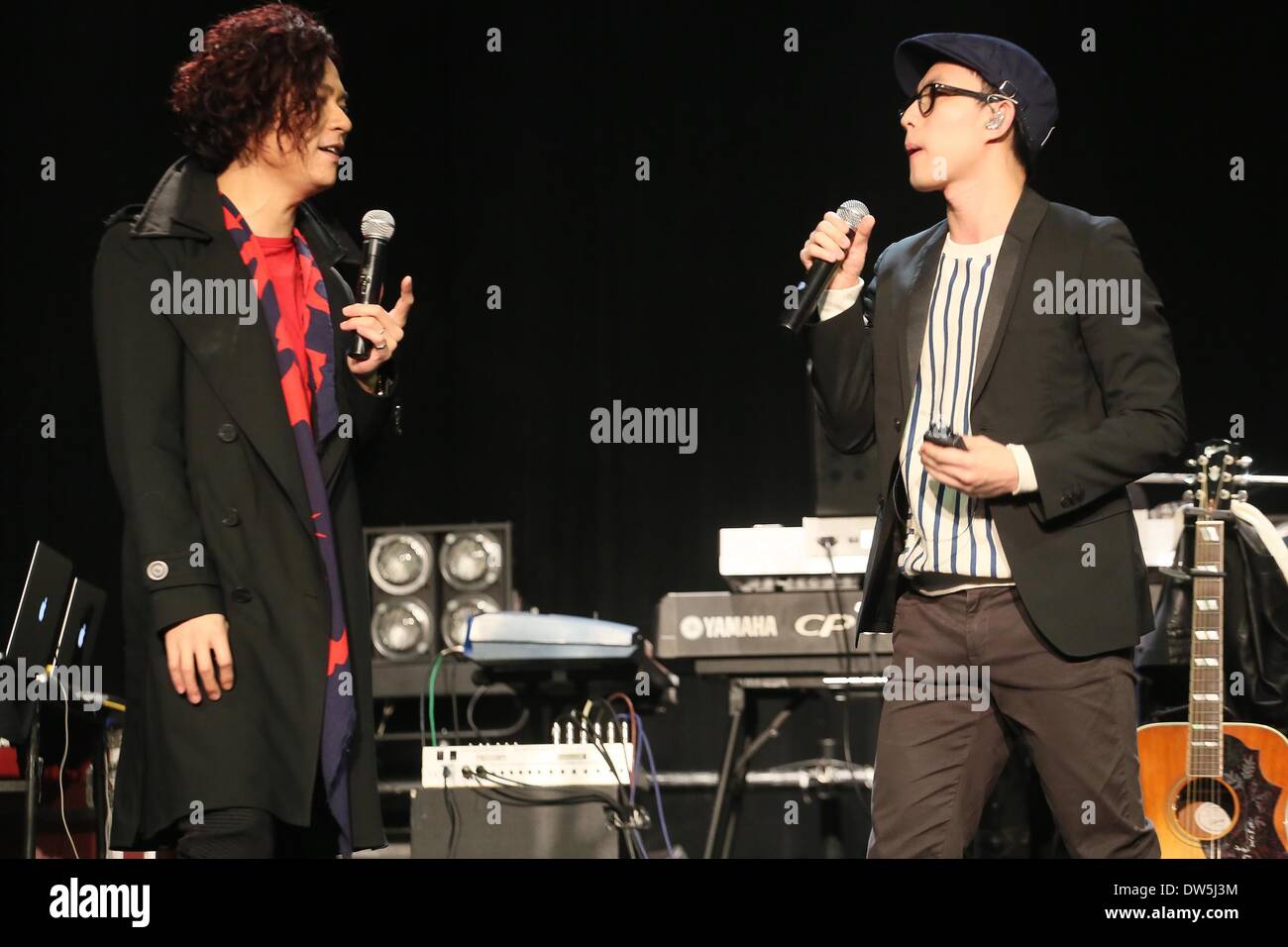 Singer Roger holds concert in Taipei, Taiwan on Thursday February 27 ...