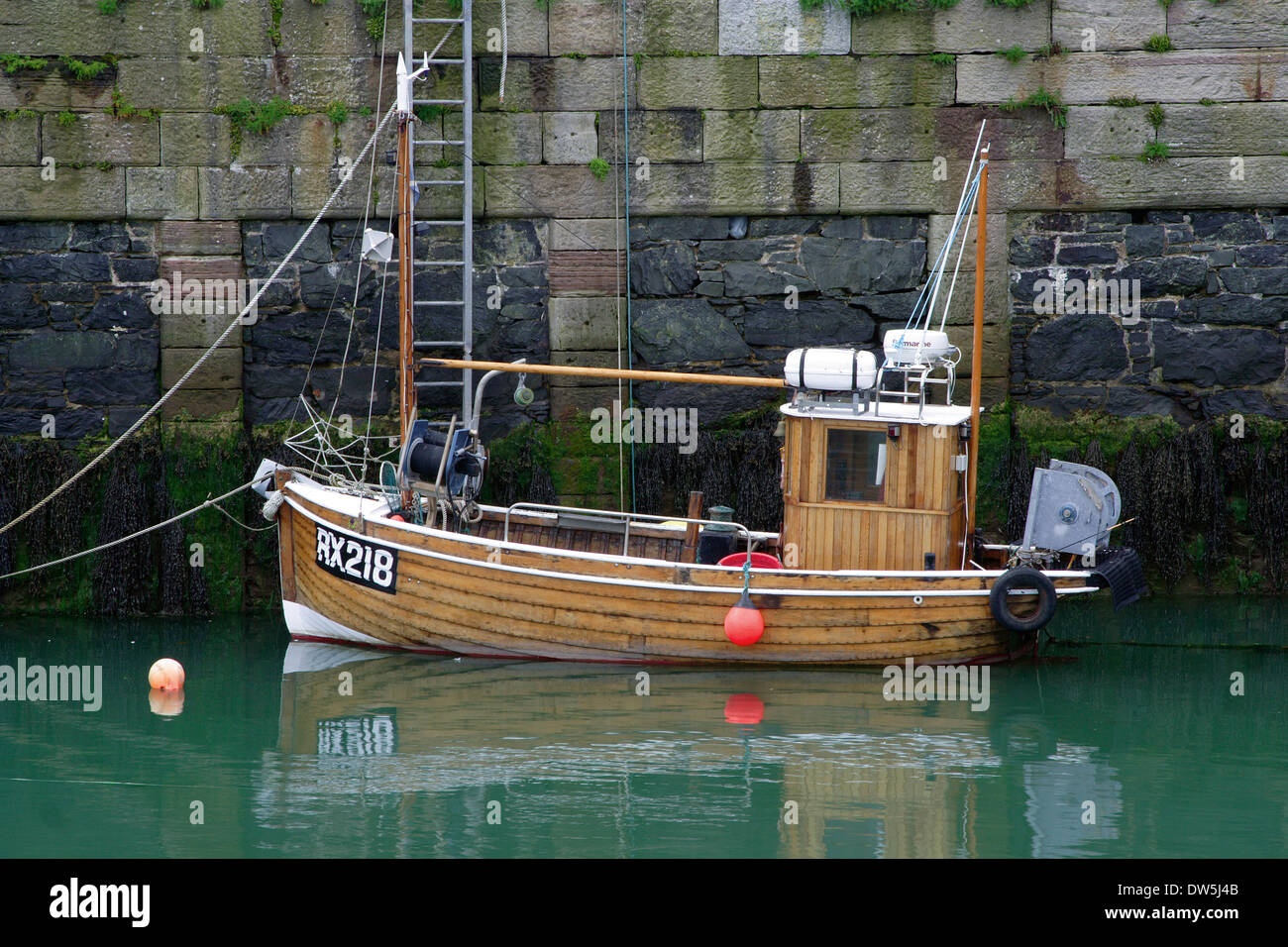 Fishing Trawler, Portpatrick, Galloway Stock Photo - Alamy