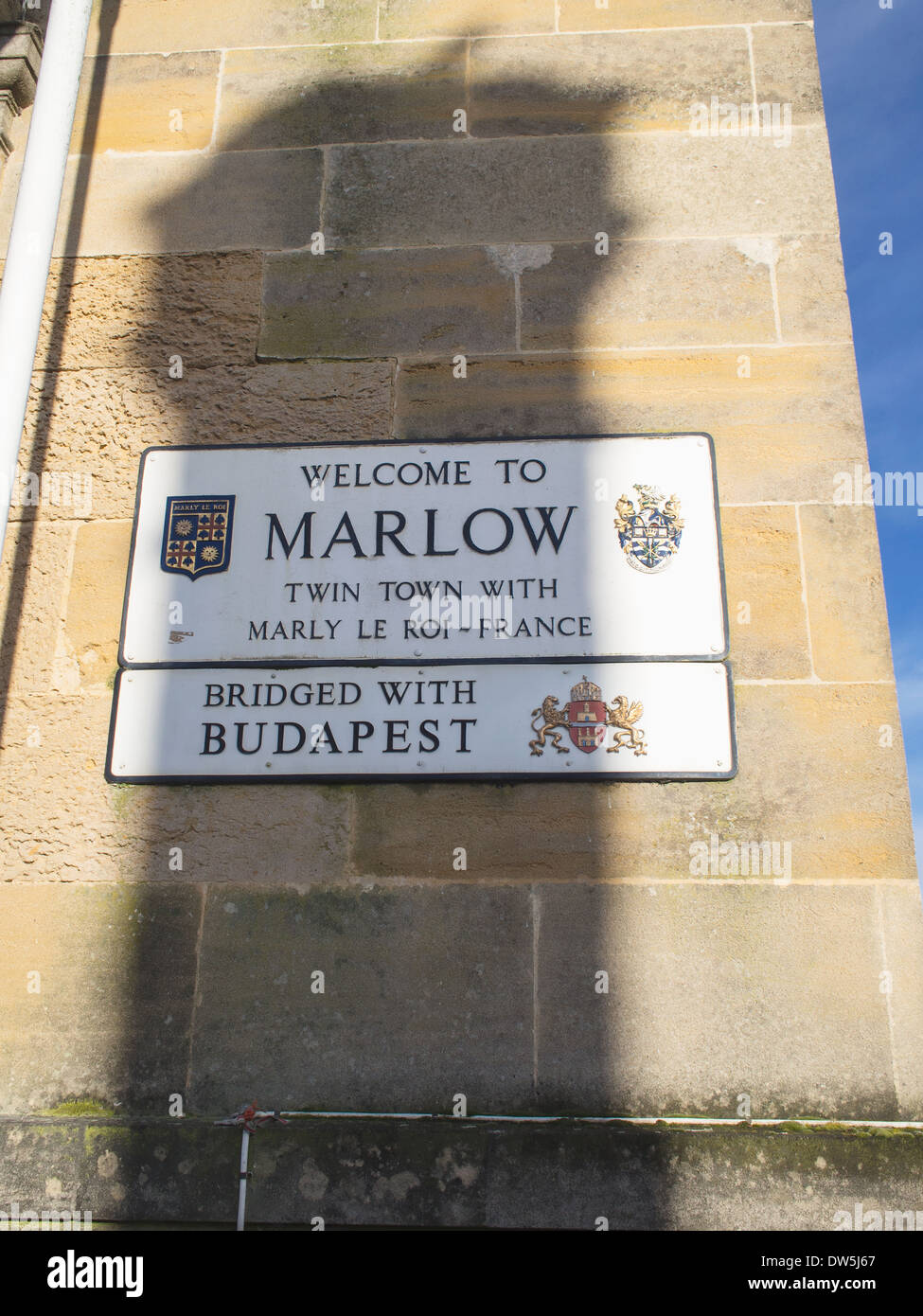 Welcome to marlow sign hi-res stock photography and images - Alamy